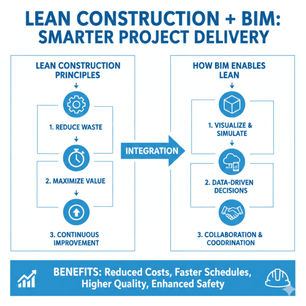 Lean Construction in BIM: Meaning & Key Benefits