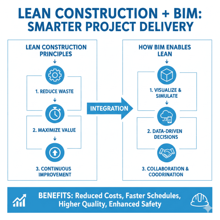 Lean Construction in BIM: Meaning & Key Benefits
